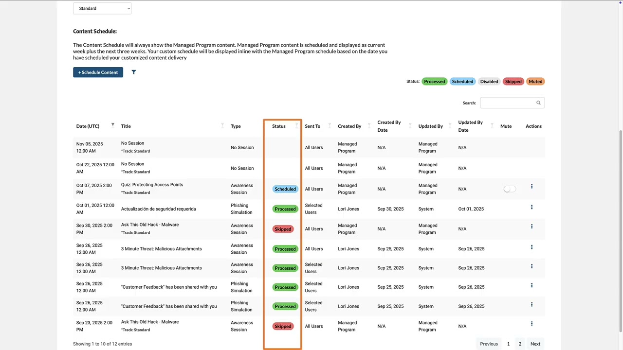 Overview of Arctic Wolf Managed Security Awareness
