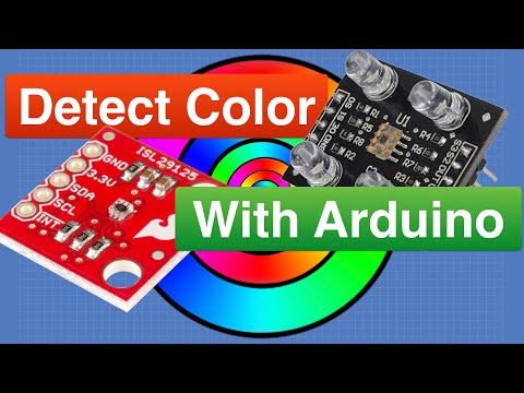 Arduino Color Sensors - TCS230 & ISL29125