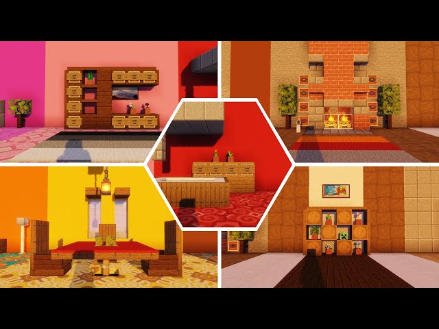 Minecraft 25 interior decorating ideas and designs! Minecraft Map