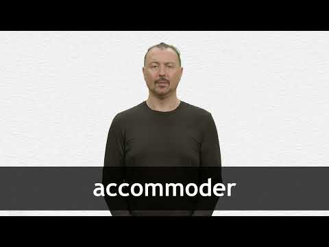 English Translation of “ACCOMMODER” | Collins French-English Dictionary