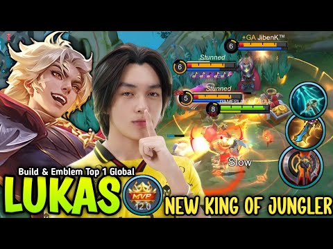 THANK YOU ONIC KAIRI FOR LUKAS NEW 1 SHOT BUILD FOR JUNGLER THE REAL MONSTER 😱 (must try)