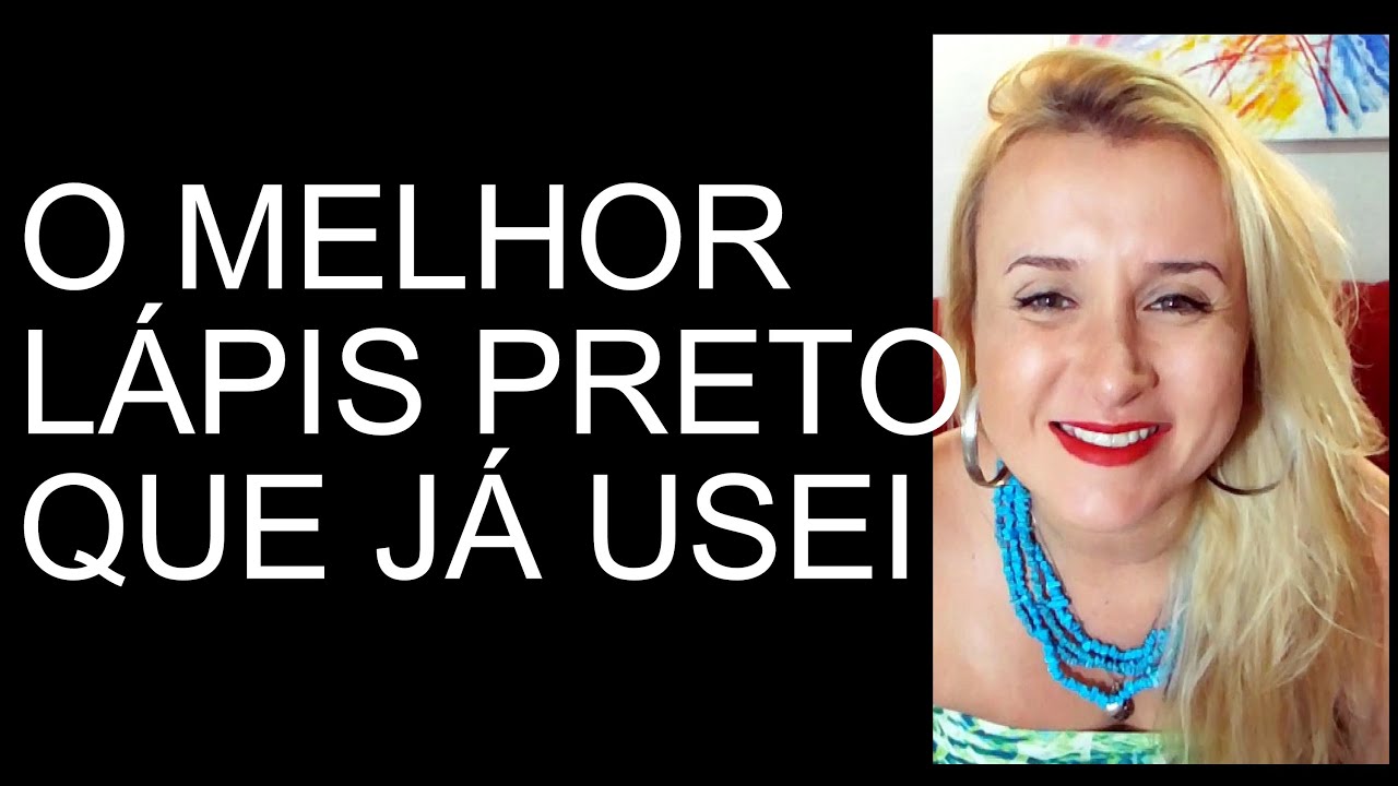 O MELHOR LAPIS PRETO QUE JÁ USEI !!!