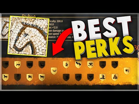 BEST RIDING PERK PICKS in Bannerlord ! (QUICK GUIDE)