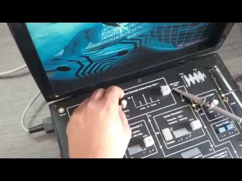 Lissajous pattern experiment