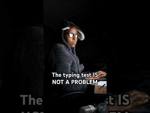 The typing test isn't stopping you from getting a remote job, it's YOU #remotejob #remotework #wfh
