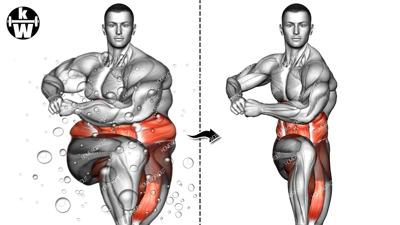 Say Goodbye to Sagging Fat Fast with Standing Exercises.