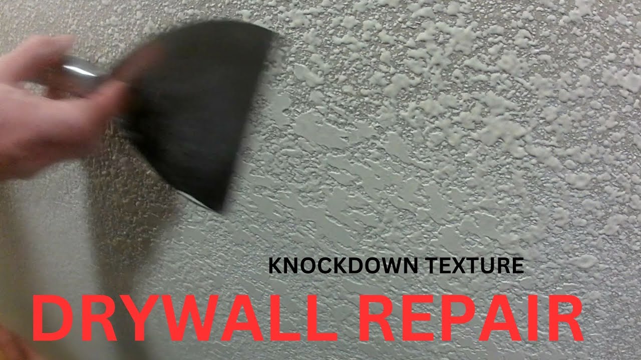 Drywall step-by-step through the easy knockdown texture techniques that even newbies can master
