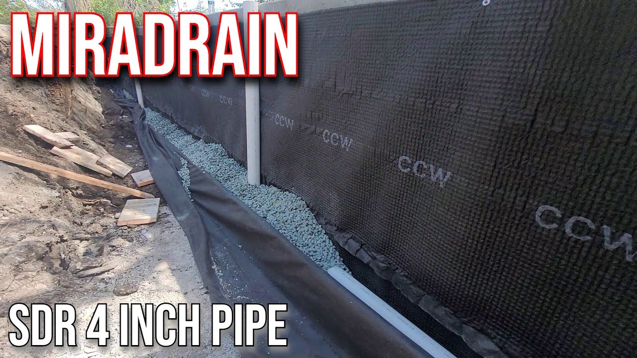 Understanding Mira Drain: A Concrete Retaining Wall Drainage Solution