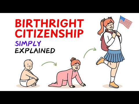 What is Birthright Citizenship? Simply Explained in 1 Minute