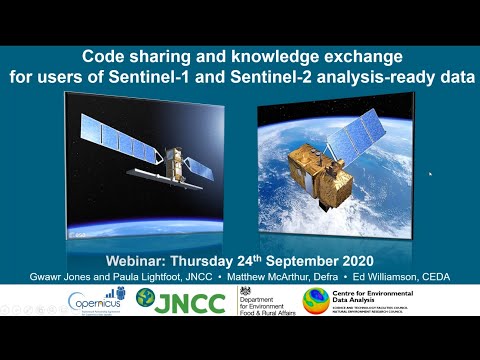 Code sharing and knowledge exchange for users of Sentinel-1 and Sentinel-2 analysis-ready data