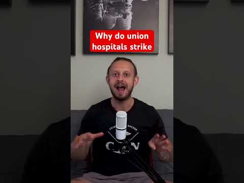 Why do union nurses strike? #nursing #healthcare #nurse #hospital #rn
