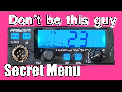 SECRET MENU | PRESIDENT RONALD CB RADIO