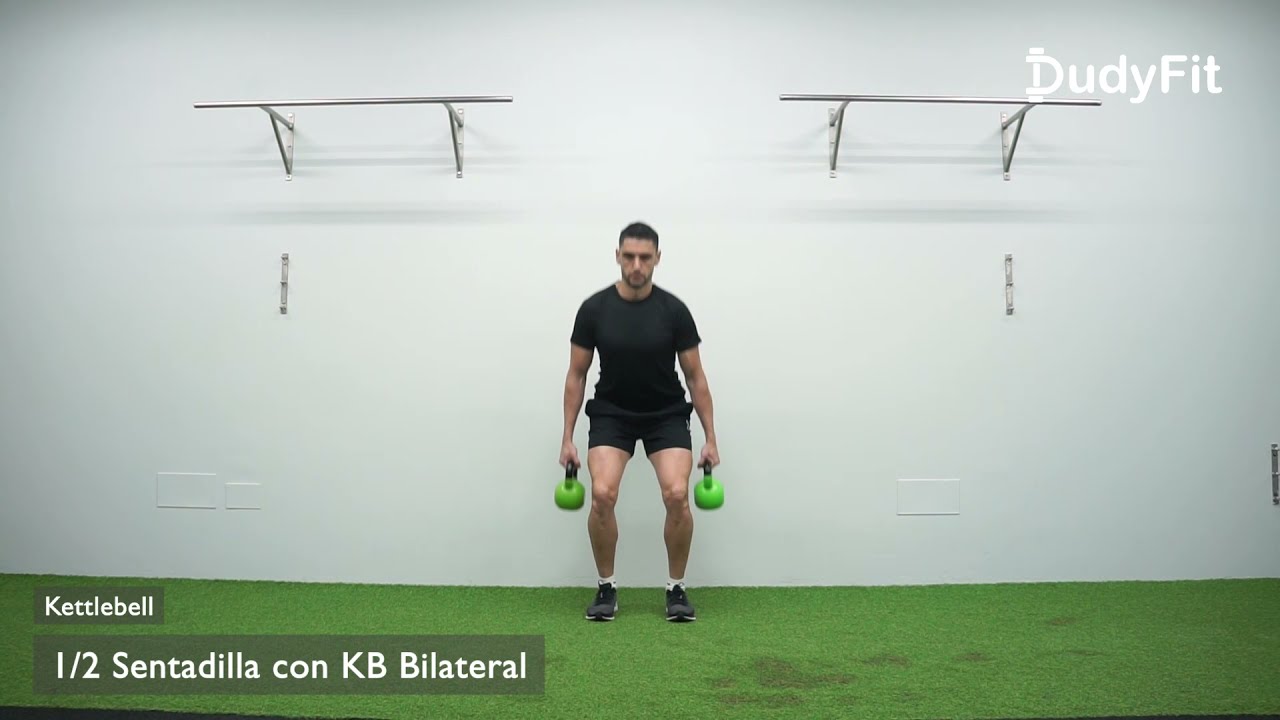 1/2 Sentadilla con KB Bilateral