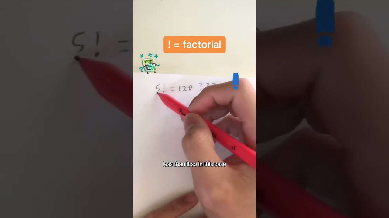 How to Find the Factorial of a Number #shorts