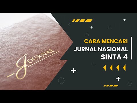 Cara Mencari Jurnal Sinta 4