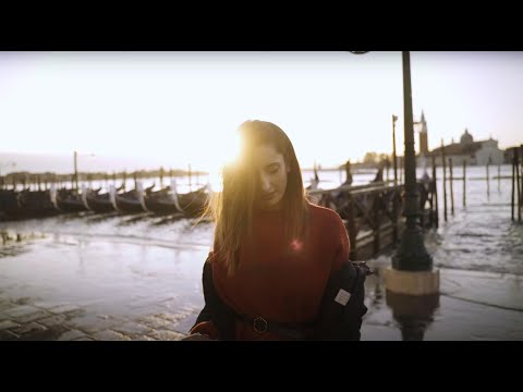 Model video shoot in Venice
