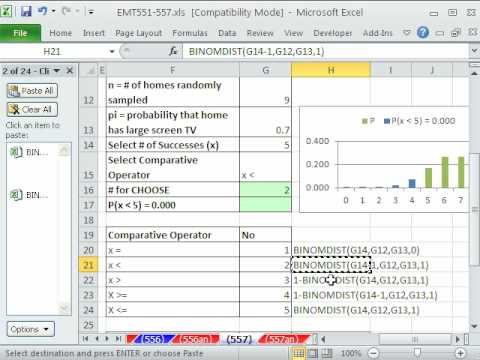 Excel Magic Trick 557: CHOOSE function to lookup Formula or Function (2 Examples).