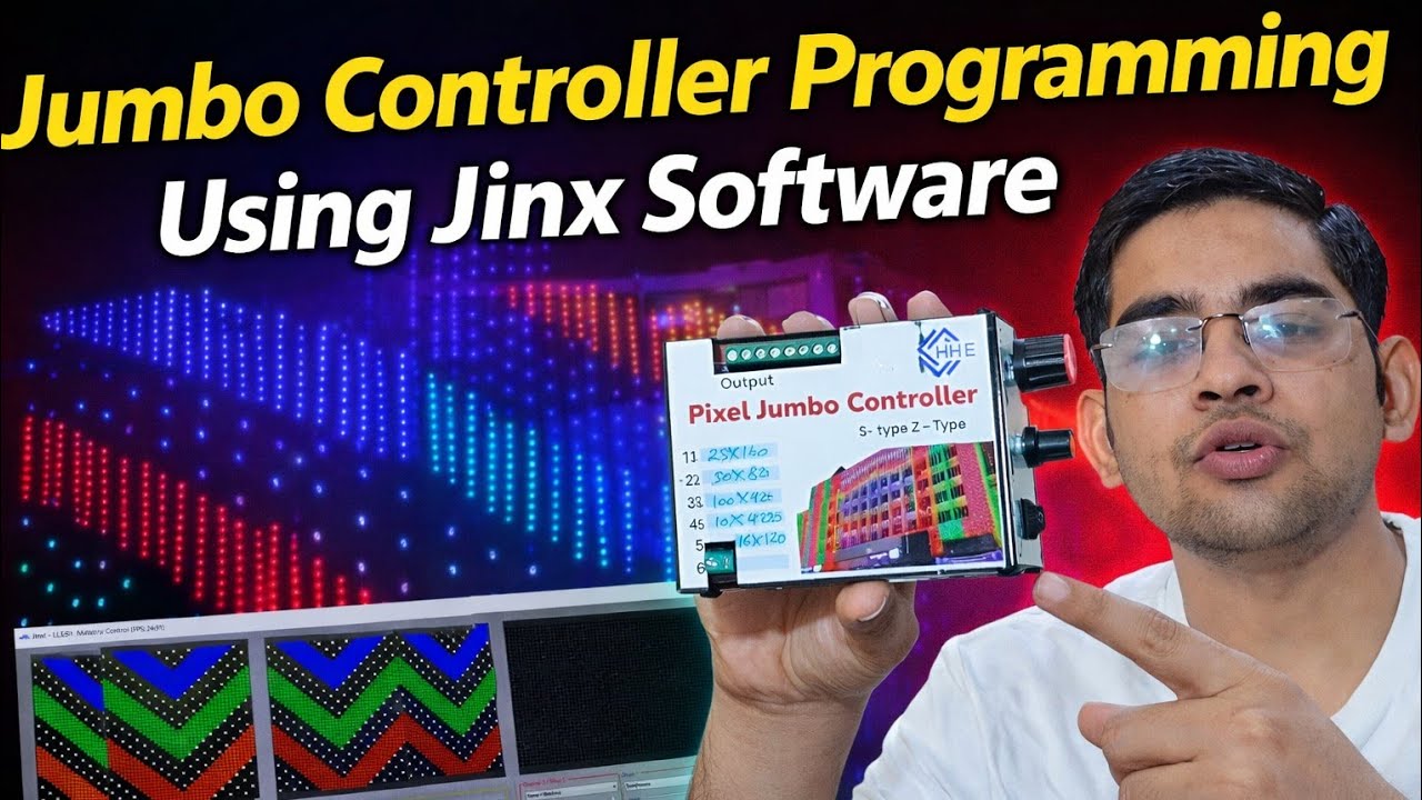 Jumbo Controller Programming. Jinx Software Programming.