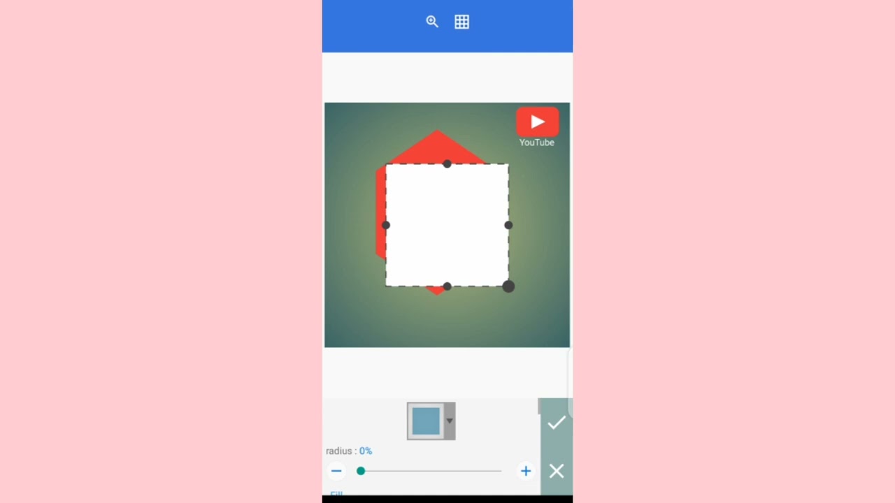 How To Create YouTube And YT Studio Logo Design On PixelLab