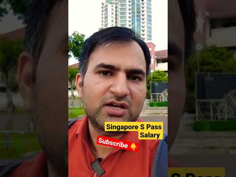 Singapore S Pass Salary #shorts #singapore #workpermit