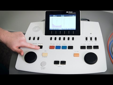 Doing Tone Audiometry using the AD528