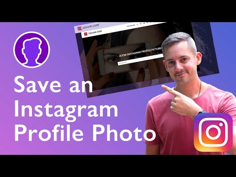 Instagram Tutorial - How To Save Instagram Profile Picture 2020 | Phil Pallen