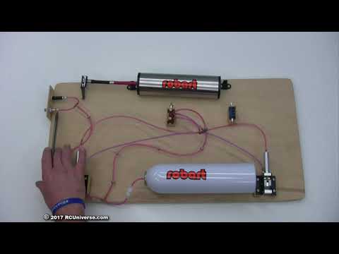 RCUniverse Overview of Robart Pneumatic Retracts Setup