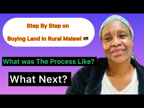 The Process of Buying Land in Rural Malawi | How much did I Spend to buy 10 Acres of Land