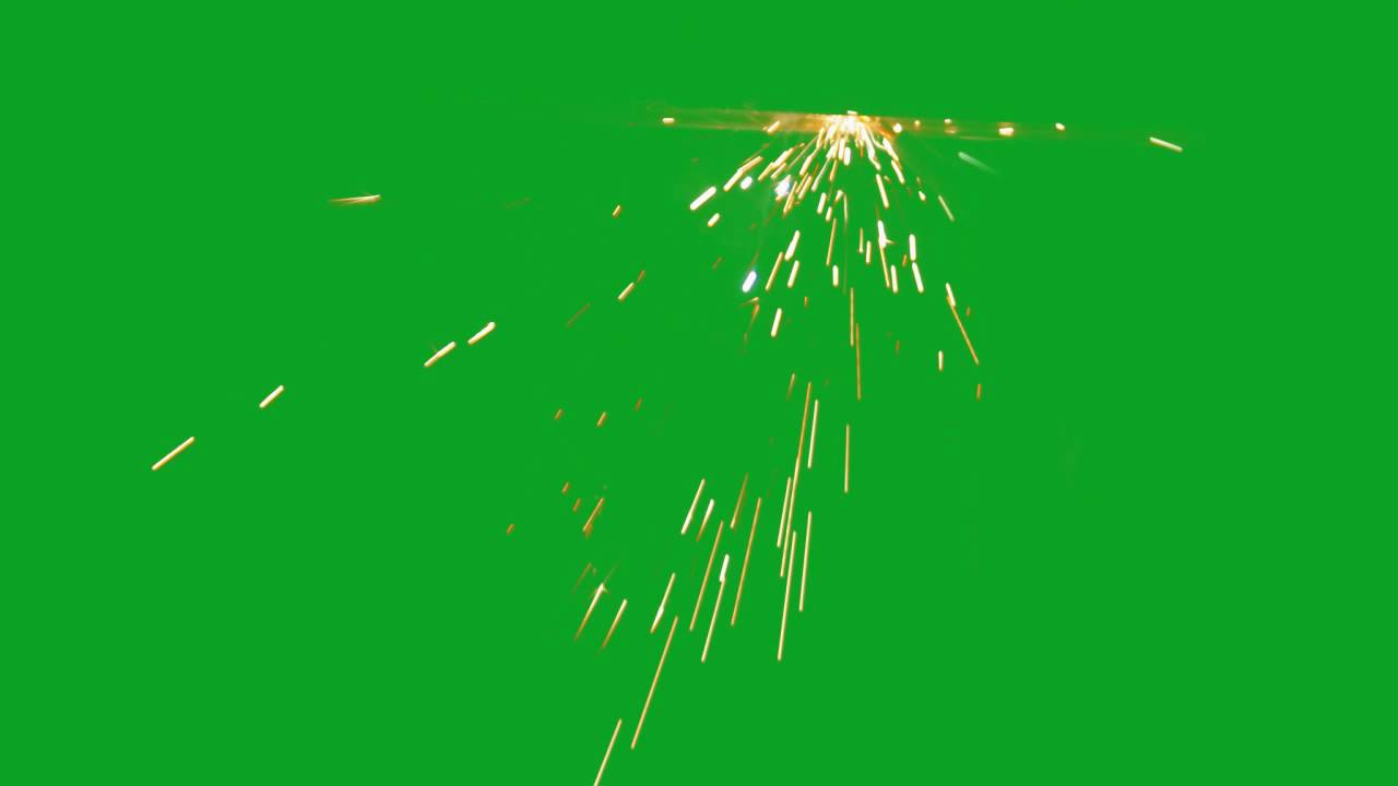 Welding Ceiling 05 - Green Screen Green Screen Chroma Key Effects AAE