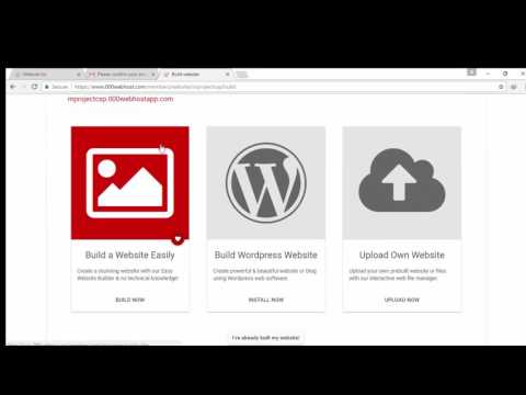 how to create free web host account in 000webhost.com