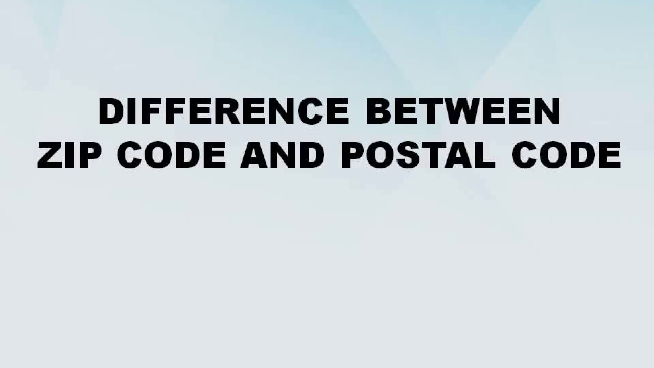 Difference between Zip Code and Postal Code || Zip Code vs Postal Code || Difference World