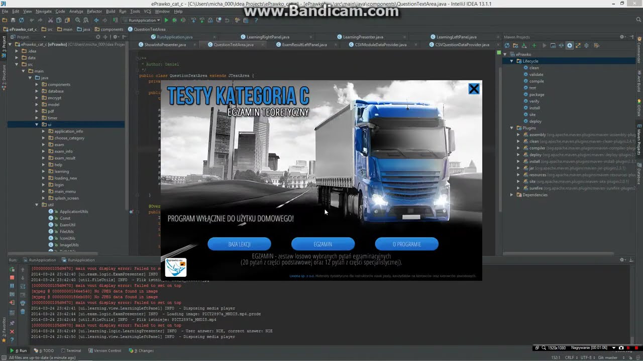 IntelliJ IDEA elicenceC application  [HD 1080p]
