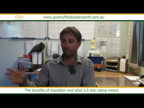 The benefits of insulation and what a 6 star rating means