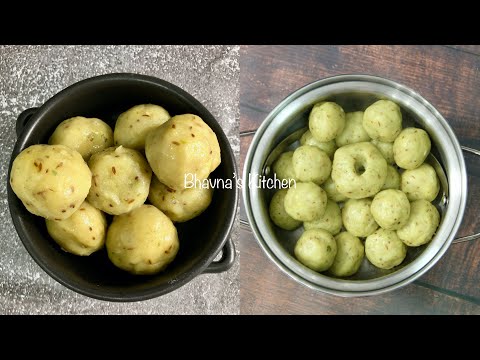 New Style How to Khichu Papdi Lot Balls No Steamer with Baking Soda Video Recipe | Bhavna's Kitchen