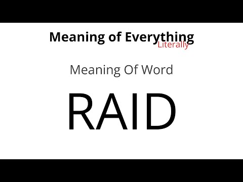 Meaning of Word - Raid Meaning