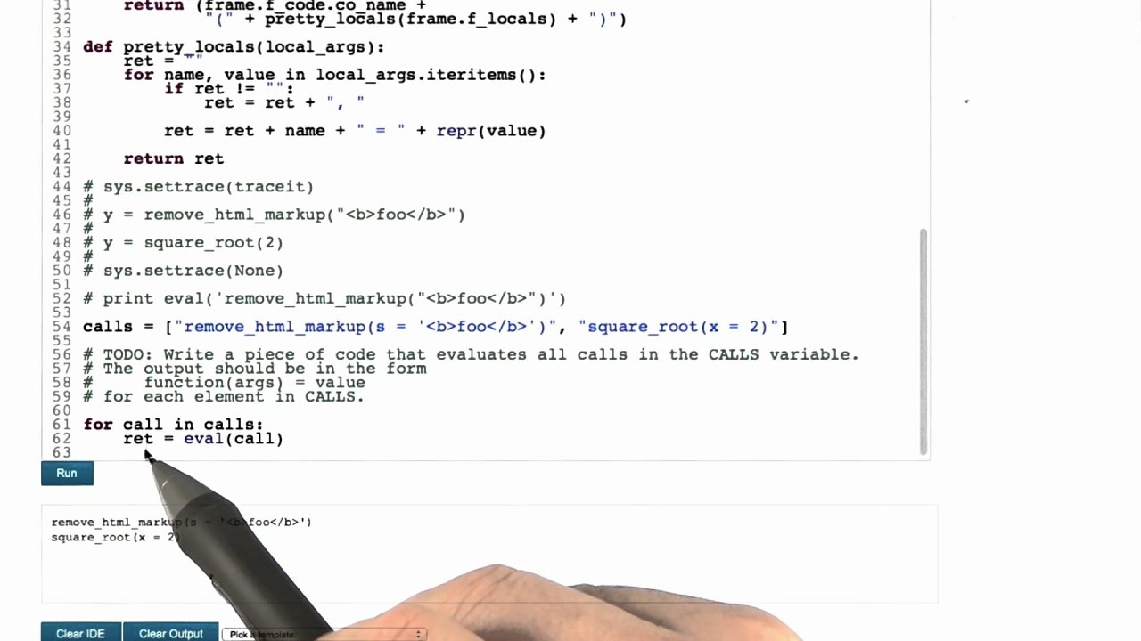Record Calls Solution - Software Debugging