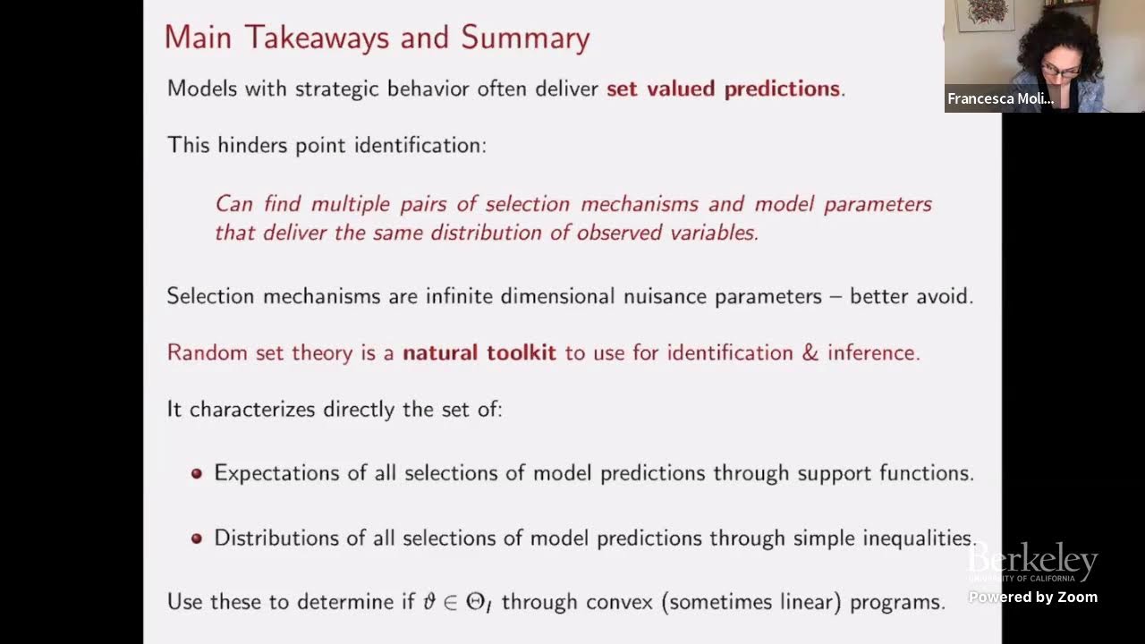 Identification Analysis In Models With Set Valued Predictions