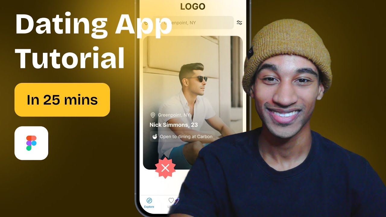 Beginner Figma Tutorial: Designing a Dating App