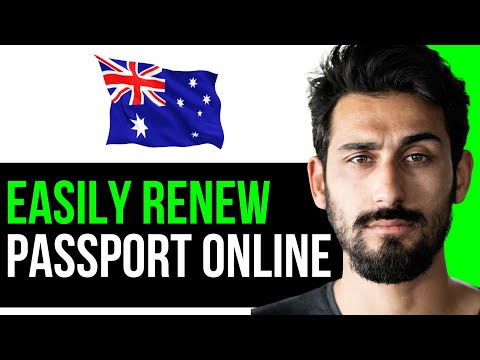 HOW TO RENEW AUSTRALIAN PASSPORT ONLINE - (EASY GUIDE) [2024]