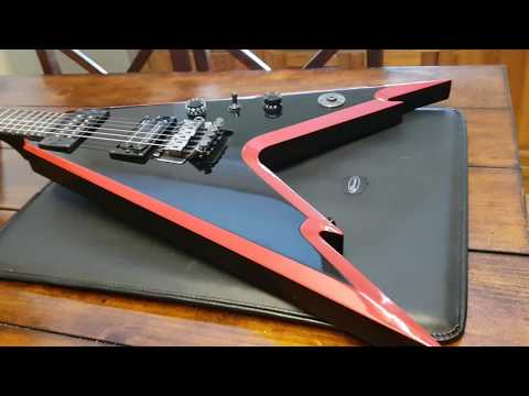 Dean Dimebag Darrell Razorback V Pantera Signature Dime | Reverb