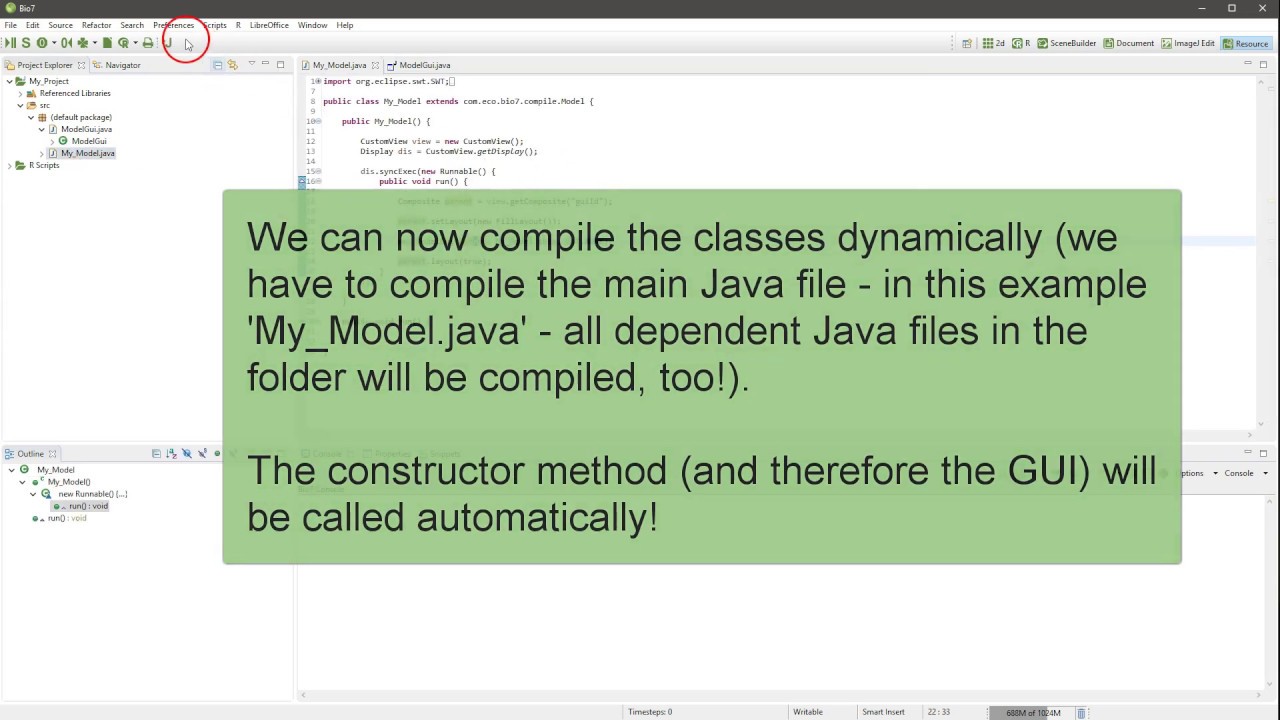 Extend Bio7 Scriptmenus with Java