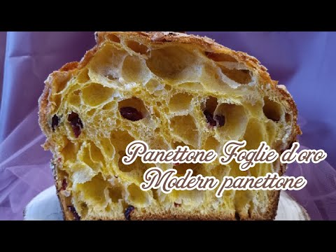 Panettone Foglie d'oro - Modern panettone
