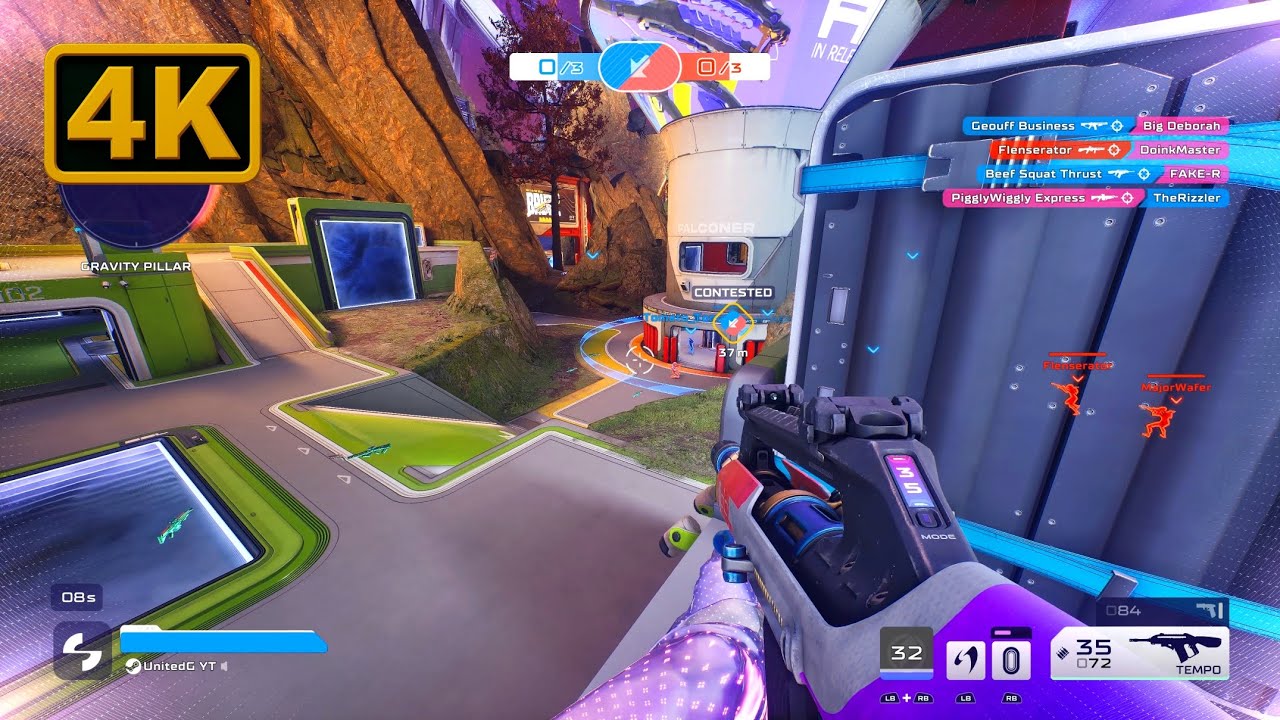 Splitgate 2 Gameplay 4K – NEW 24 Player Onslaught Mode!