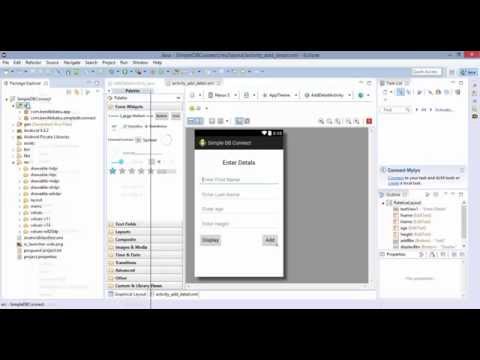Android JDBC Database Connection part 2 (Constructing DBHelper class)