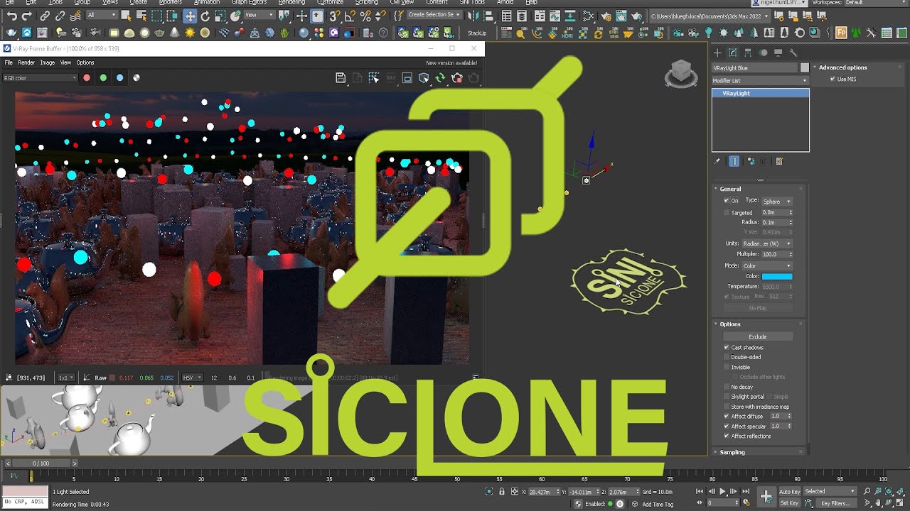 Adding lights to SiClone