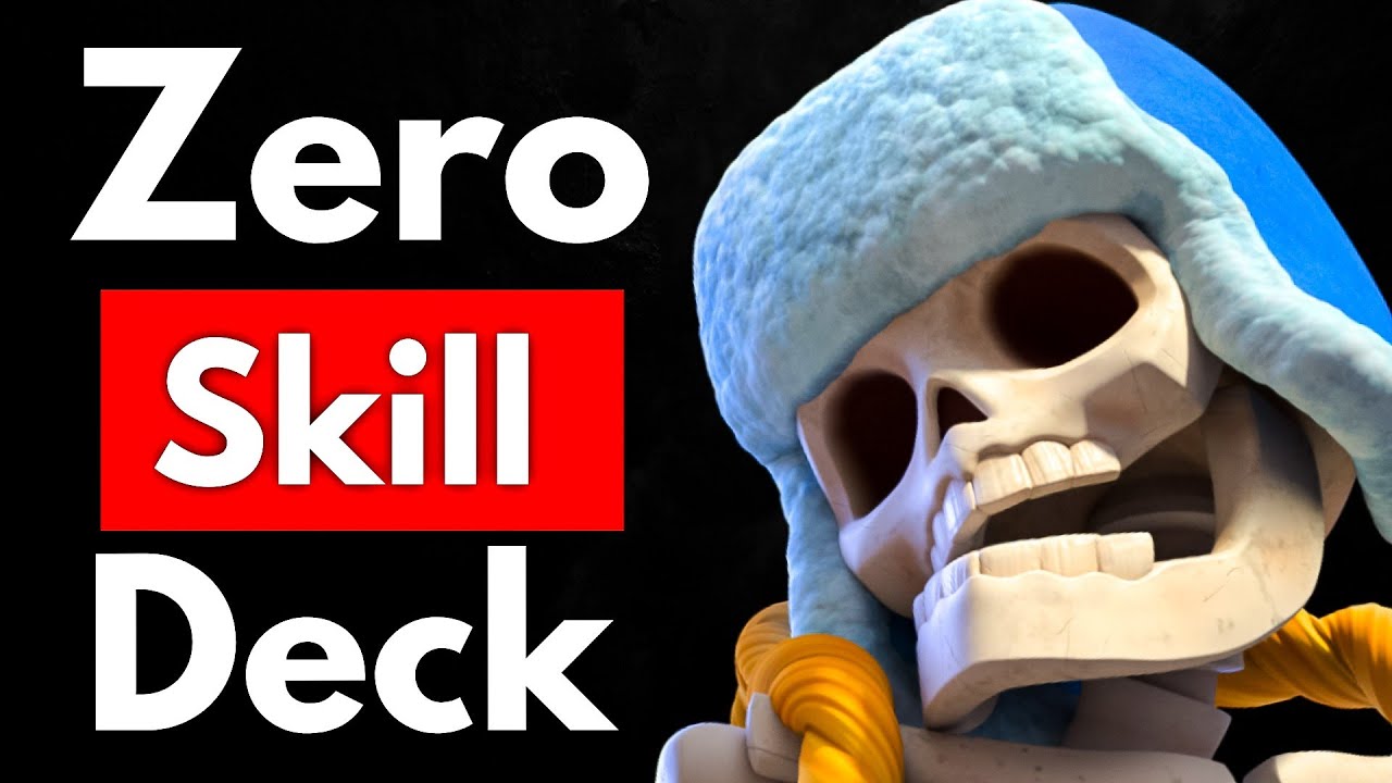 ANYONE Can Win with this NO SKILL Giant Skeleton Deck