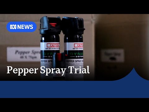Public use of pepper spray for 'personal safety' to be trialed in the NT | ABC NEWS