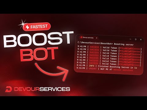 NEW Server Boosting Bot is Insane 2025 | How To Use It