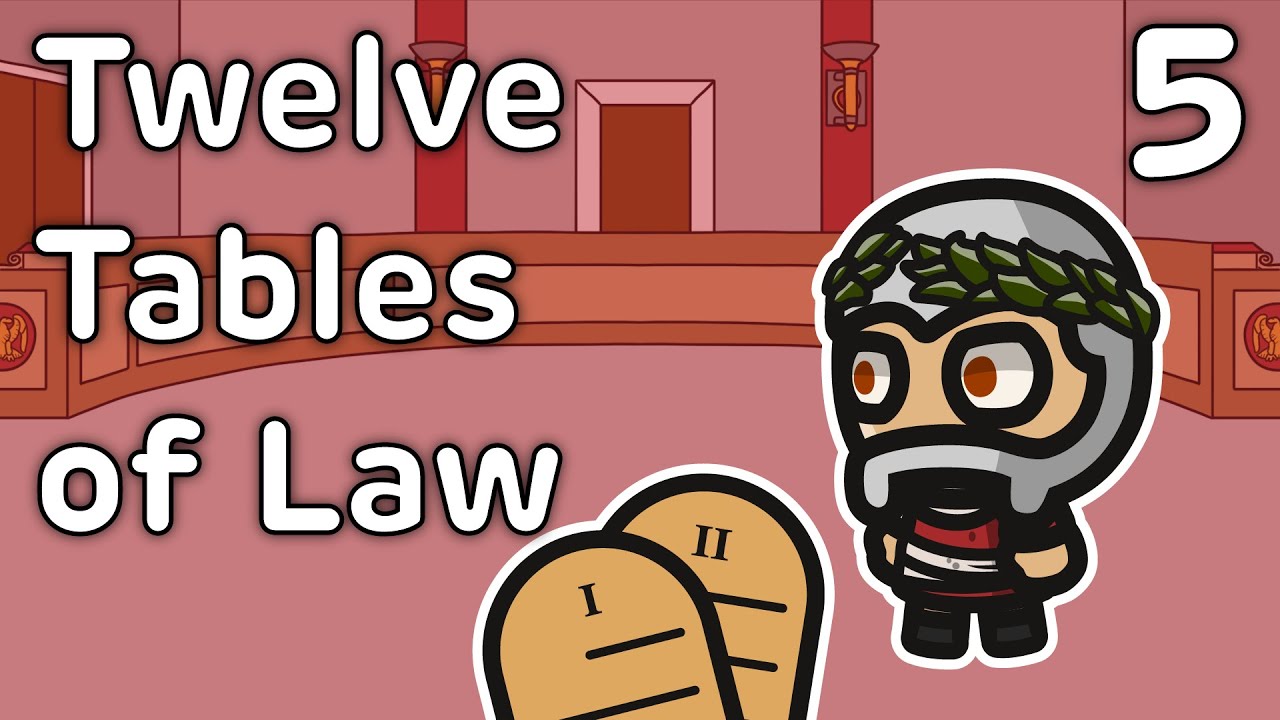 Twelve Tables of Roman Law - History of Rome #5