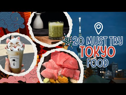 20 must eat food in Tokyo, Japan 🇯🇵 Tokyo is Even Better than Expected